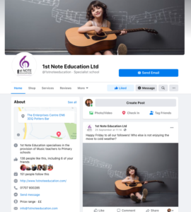 Home - 1st Note Education